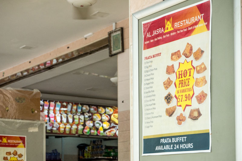 Al Jasra Restaurant: 24/7 Prata Buffet With 16 Varieties For Only S$7. ...