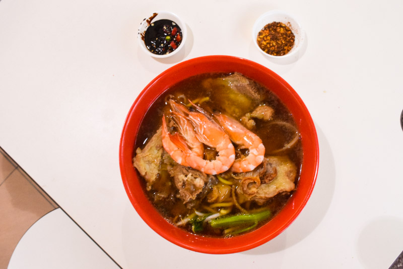 Newton Tian Xiang Big Prawn Noodle: Hawker Classic With Large Pork Ribs ...