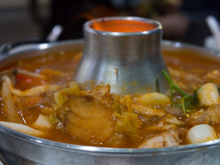 Hualong Fish Head Steamboat, AMK: "The tomato-based soup here is ...