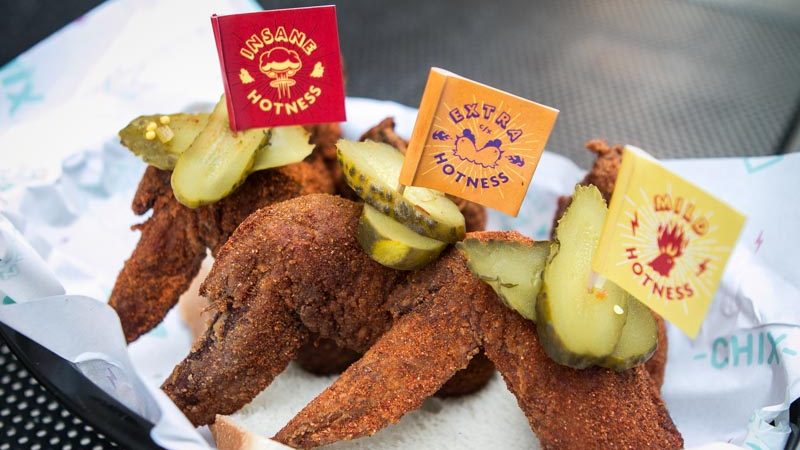 Chix Hot Chicken: Nashville Fried Chicken Served With World's Spiciest ...
