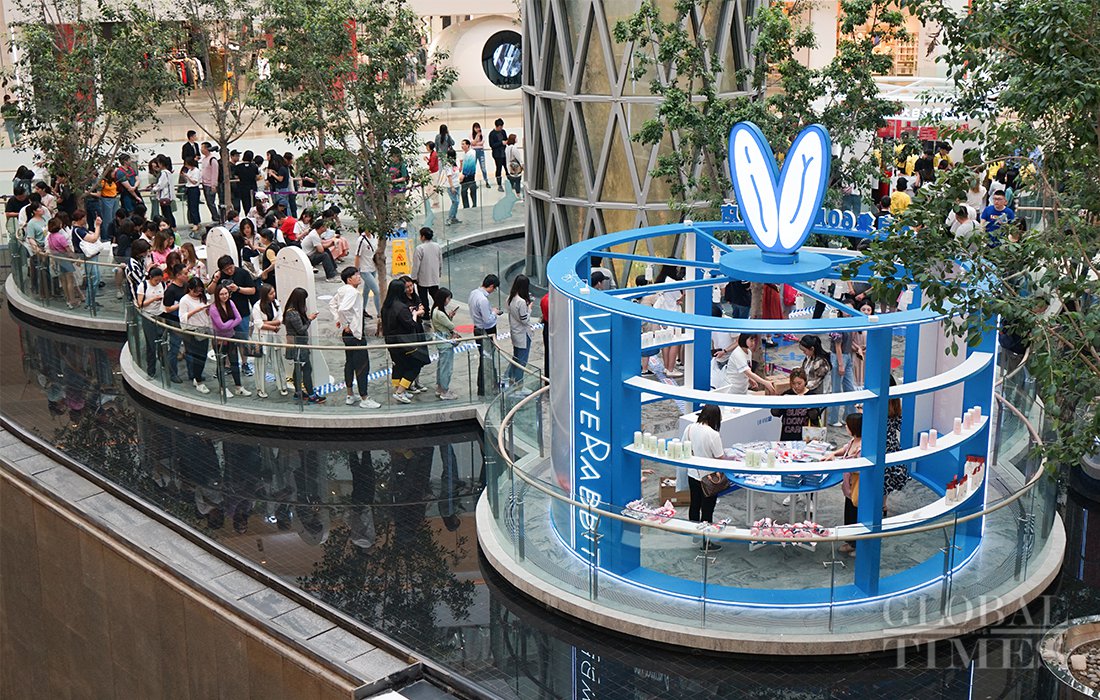First White Rabbit Bubble Tea Pop-Up Store Opens In Shanghai Till Mid-Aug