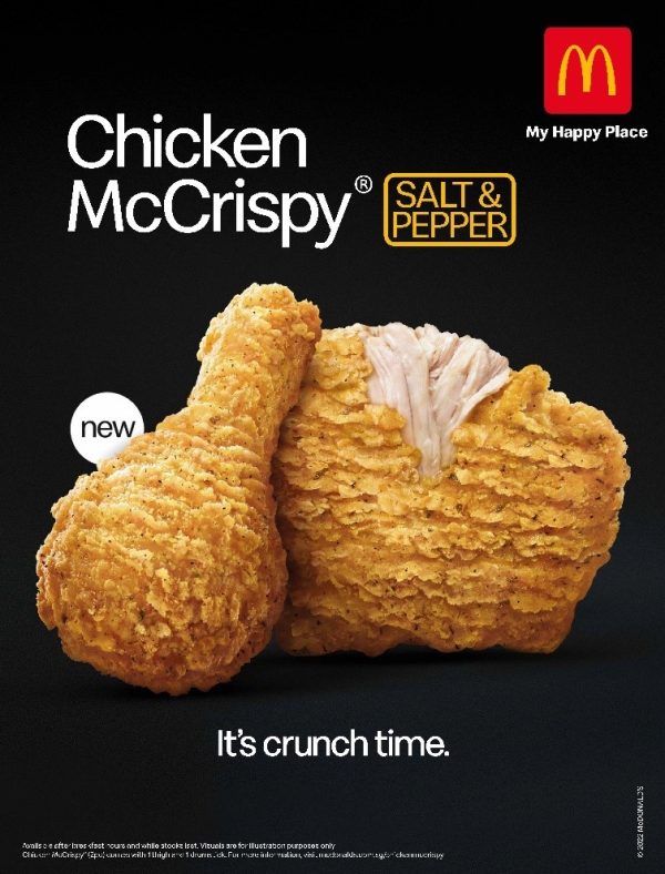 McDonald's launches a limited Chicken McCrispy flavour and new McFizz drink