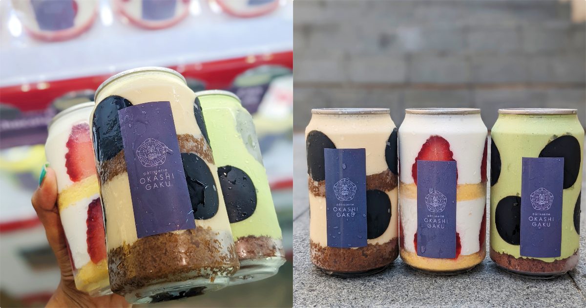 The viral Japanese cake-in-a-can lands in Singapore - is it worth the hype?