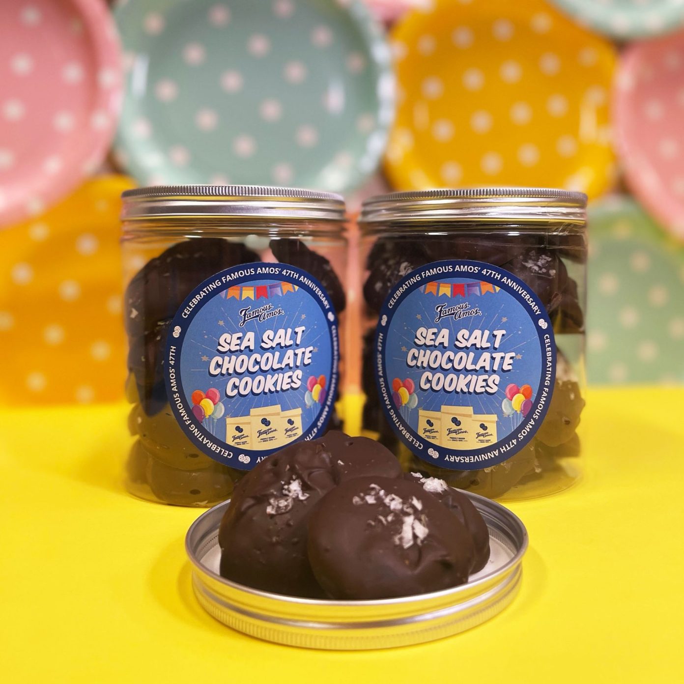 First dibs: Sea Salt Chocolate Cookies return for Famous Amos' 47th ...