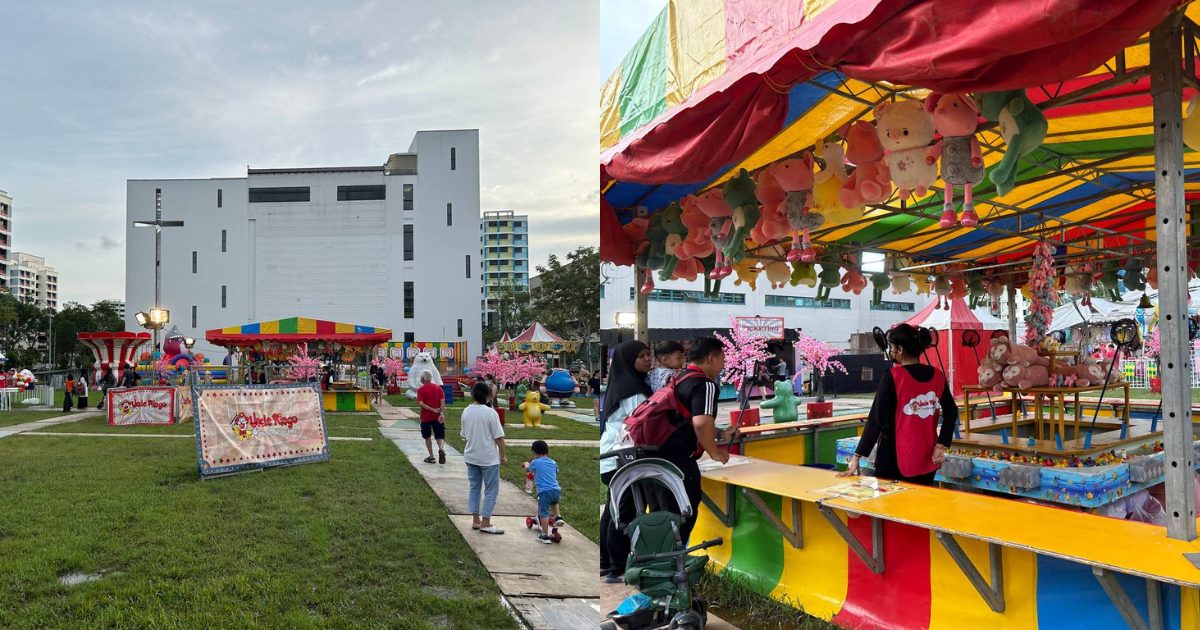 Woodlands pasar malam with over 14 stalls and Uncle Ringo's carnival ...