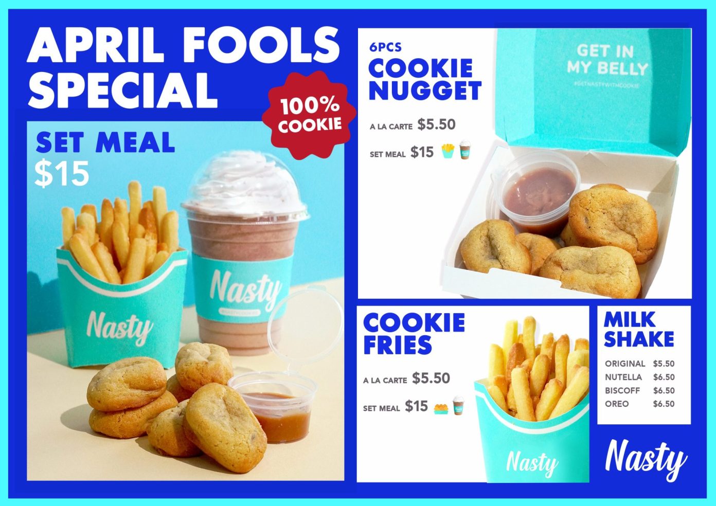 The Nasty Cookie Meal is the perfect April Fool's prank, available from ...