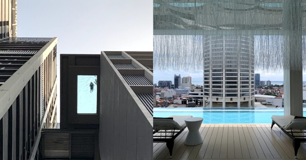 The Granite Luxury Hotel, Penang: Spacious rooms, a see-through pool ...