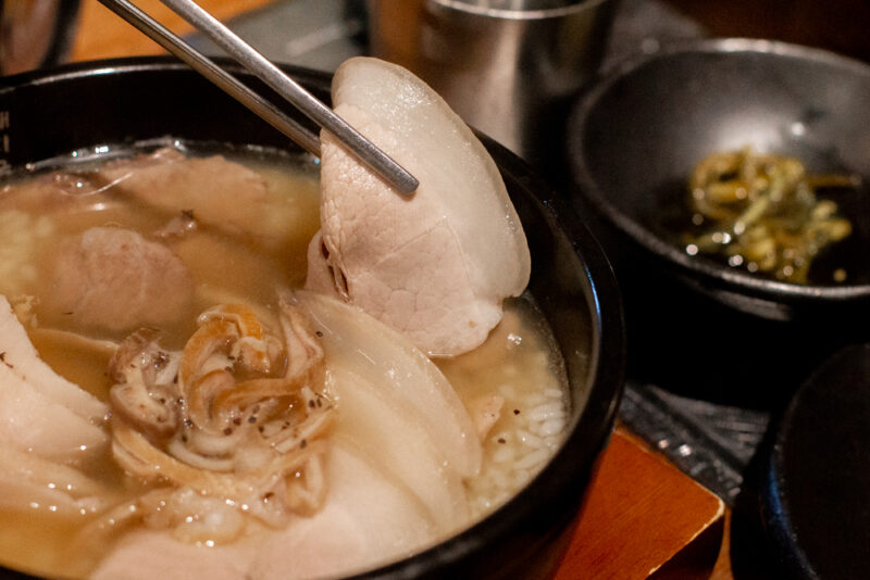 Um Yong Baek: Super succulent Korean-style pork belly slices; expect ...