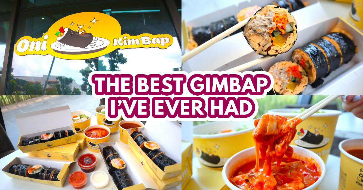 Oni Kimbap: Freshly-made gimbap loaded with quality ingredients by ...