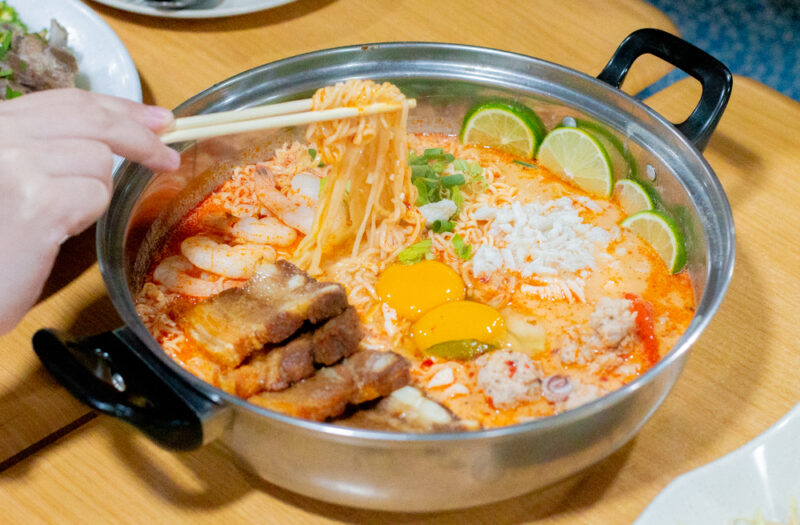 Korat Thai Cafe's new menu has Volcano Pork Spine & more at Orchard Towers