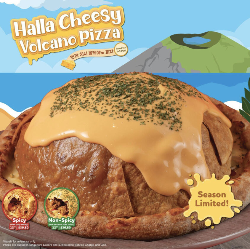 PizzaMaru has new limited IG-worthy lava nacho cheese pizza with ...