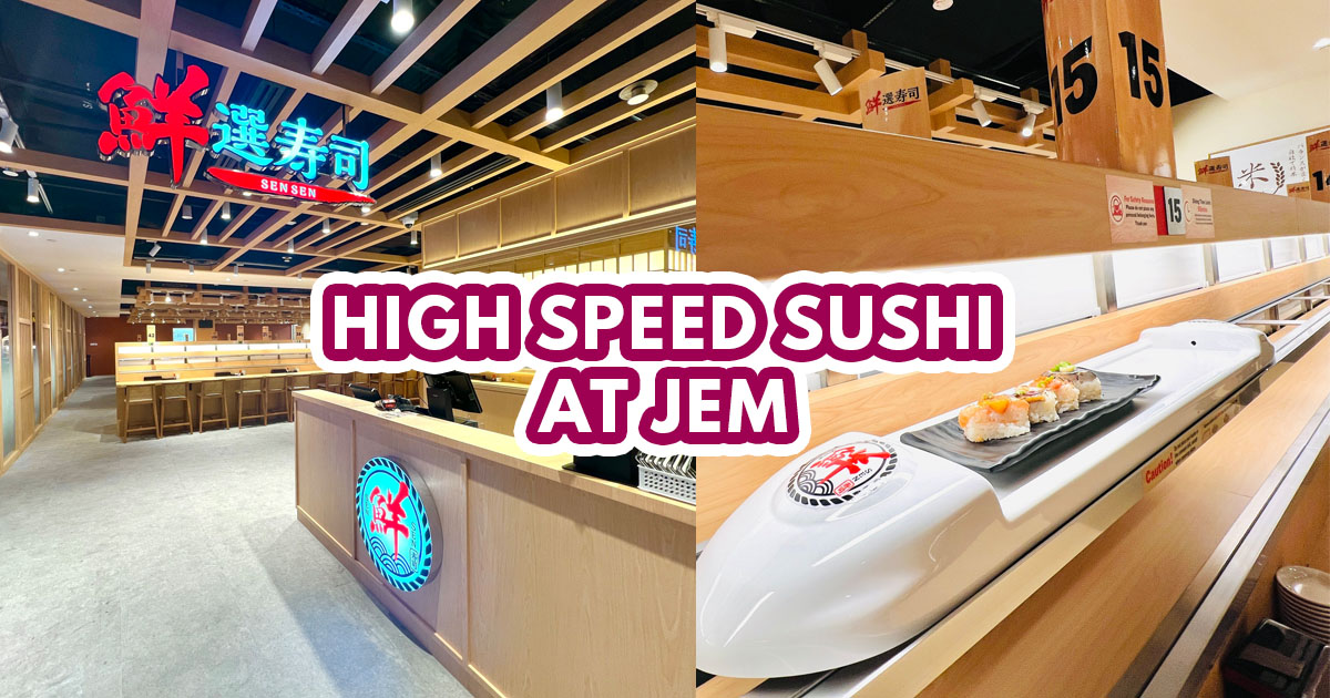 New in town: Sen Sen Sushi - Don Don Donki’s first conveyor belt sushi restaurant - SETHLUI.com