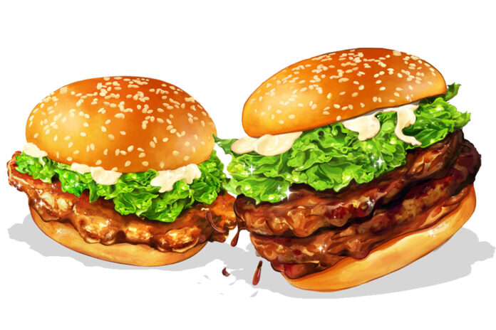 McDonald's samurai burgers & seaweed shaker return with new white peach ...
