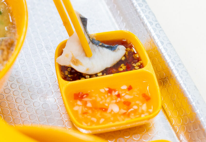 Blanco Court Fried Fish Noodles: Super generous fish chunks immersed in ...