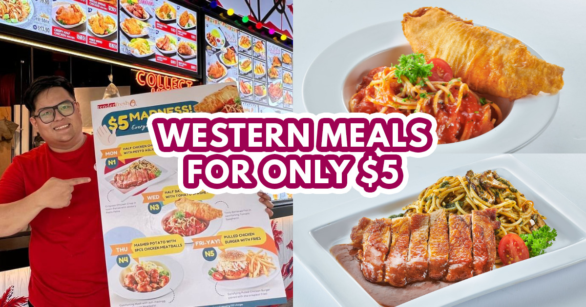 Tenderfresh launches $5 weekday meals across 10 outlets for a limited ...