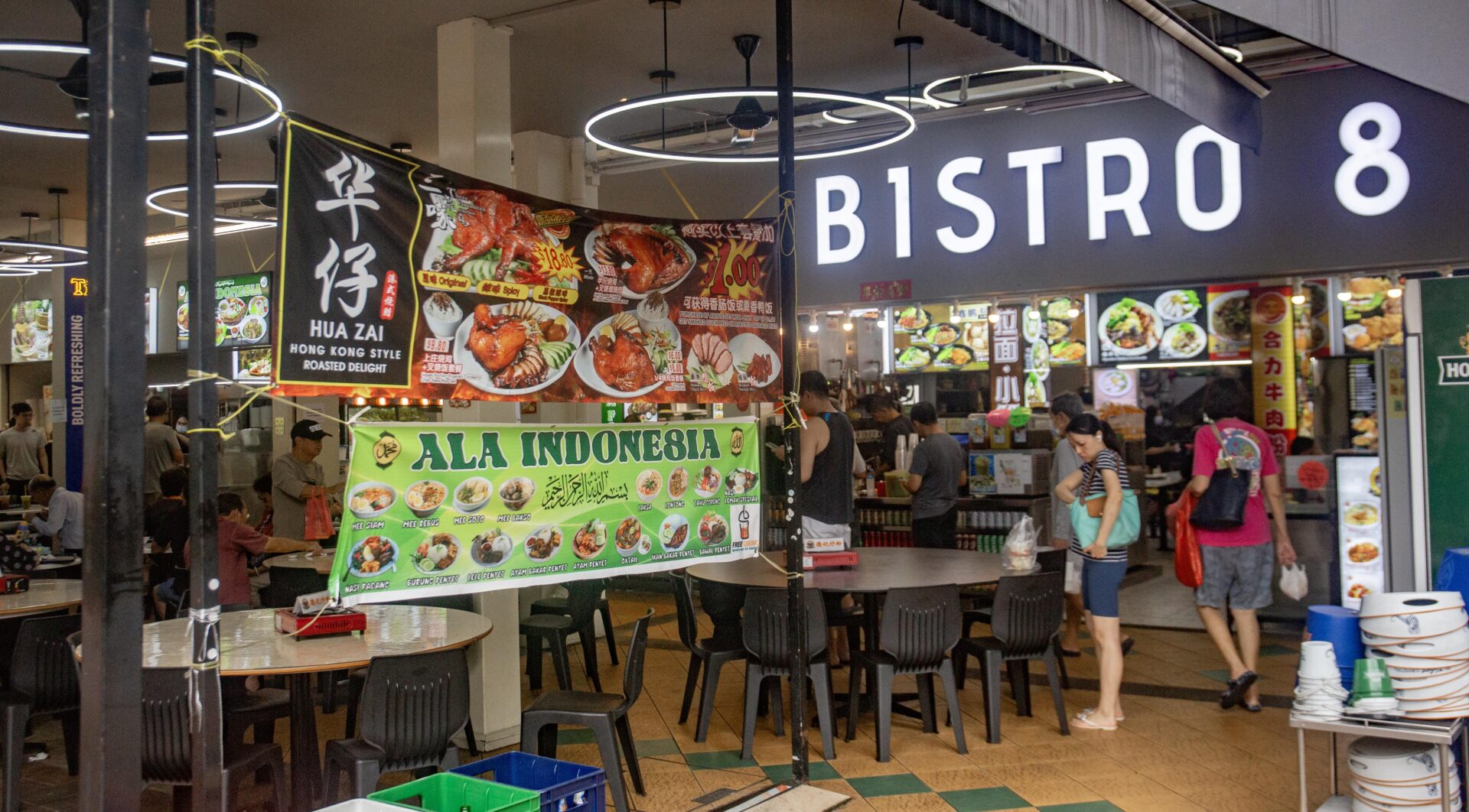 $1 for 2nd main at Double K Western Food, Clementi