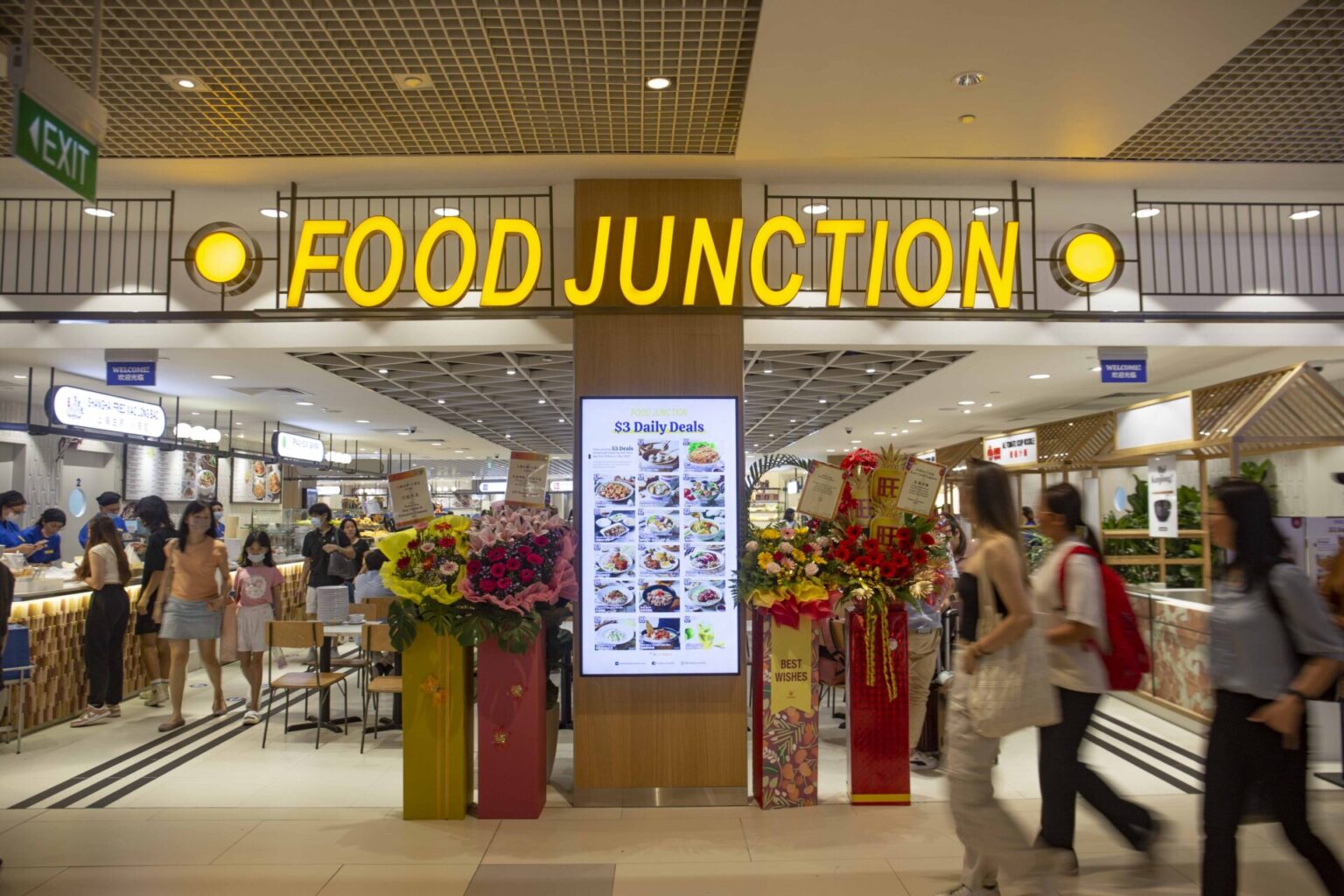 Food Junction Westgate opens with 23 stalls, has teppanyaki, Bib ...
