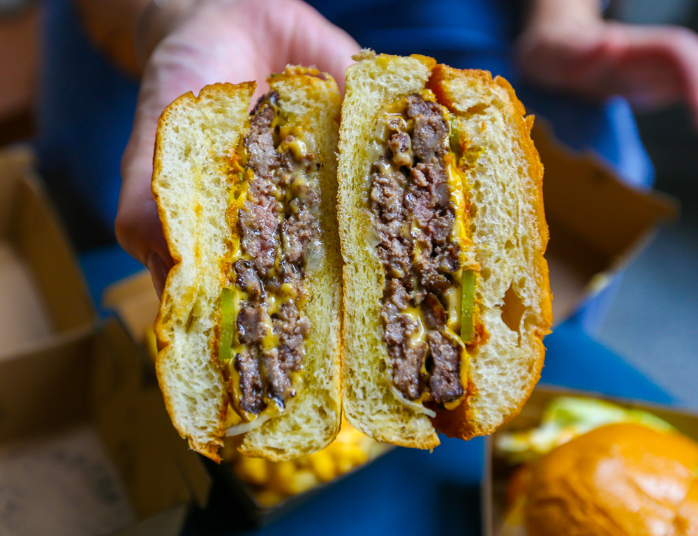 Ye Olde Cow: Amazing smashed dry-aged beef burgers & cheese fries ...