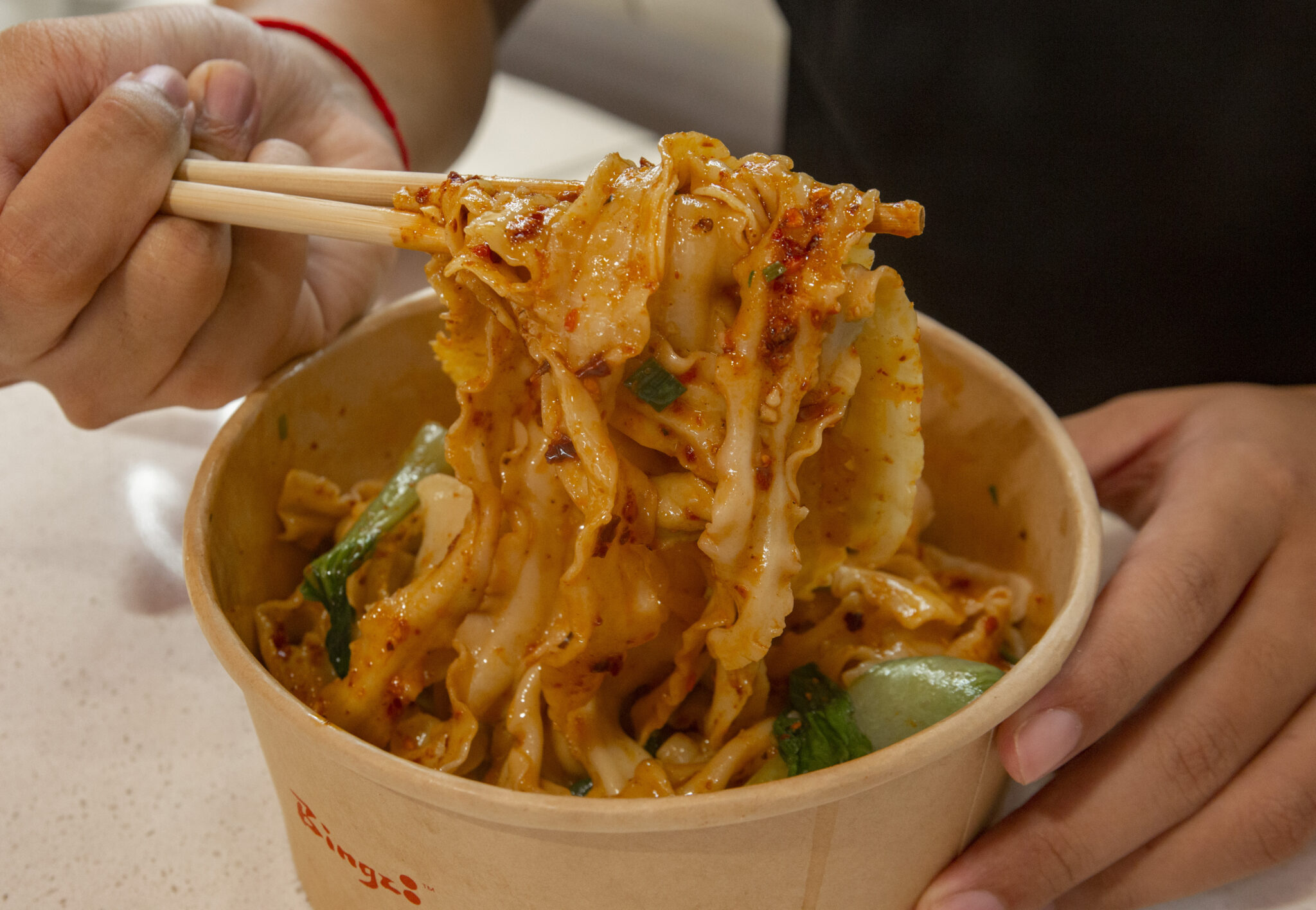 New in town: Bingz 西少爷 — Chinese burgers with hot & sour glass noodles ...