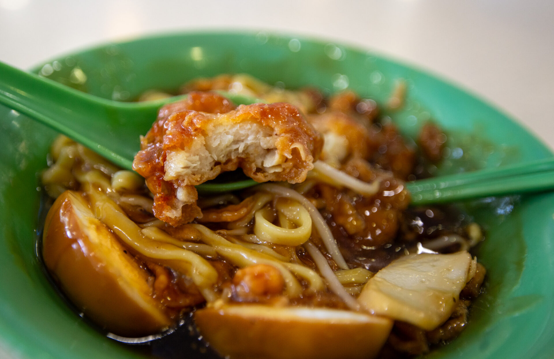 Lor Mee 178 (卤面178): Michelin Plate $5.50 lor mee with crispy shark nuggets