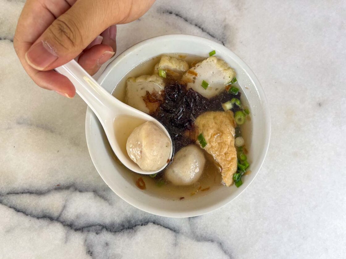 Malaysian Hup Kee Fishball Noodle: Stellar handmade yellowtail ...