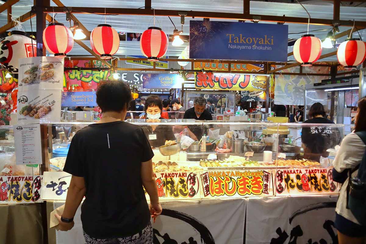 Lively 13-day Hanabi Matsuri Japanese food fair with over 30 stalls