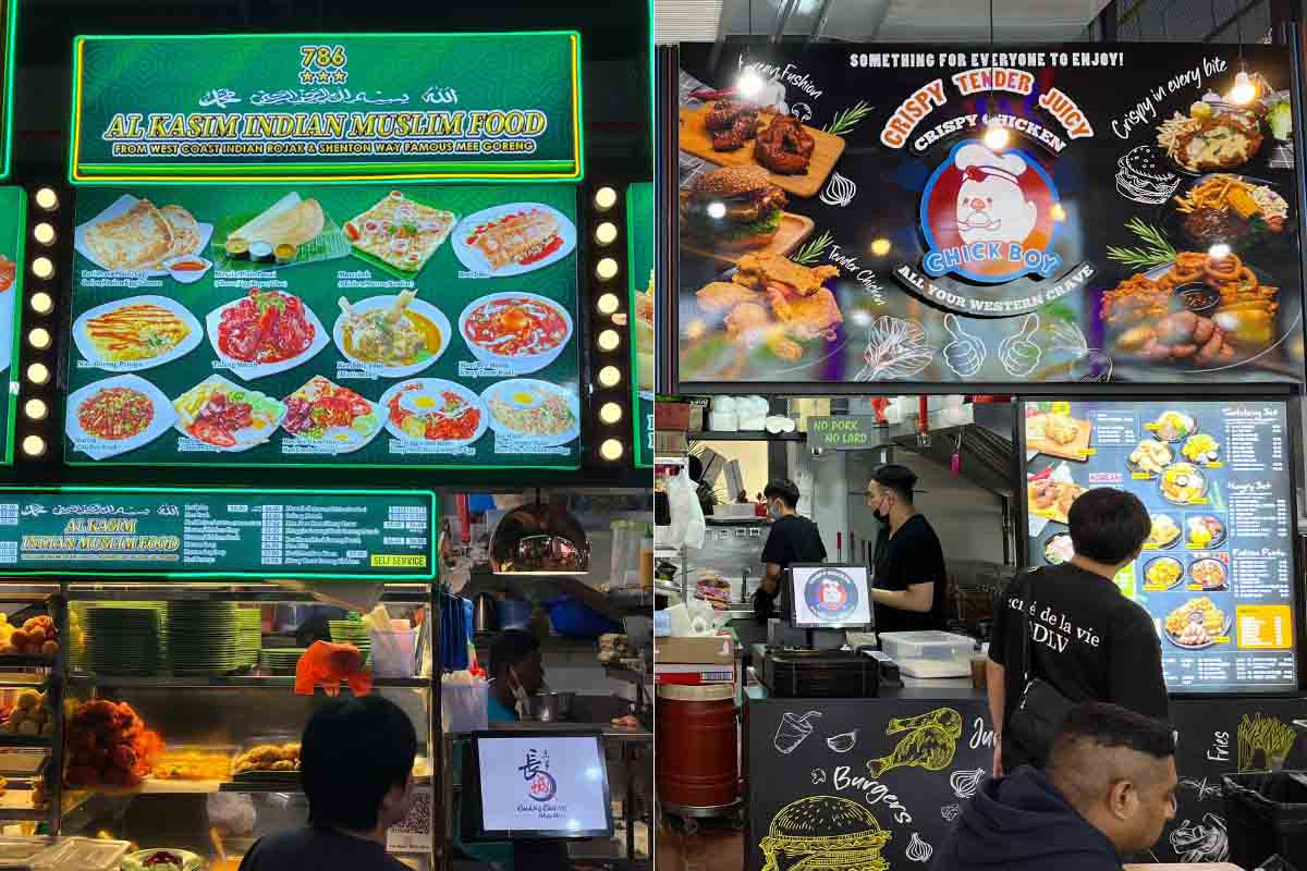 New in town: Chang Cheng Mee Wah Tampines has 17 stalls, including a ...