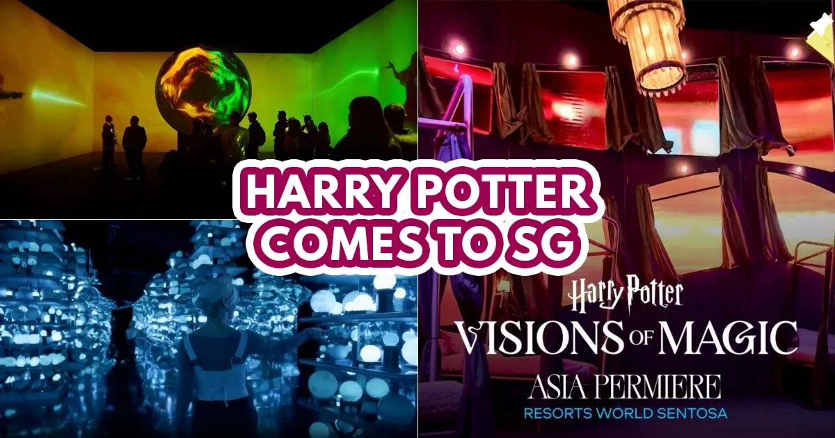 The magical Harry Potter exhibition comes to Sentosa, pre-sale starts 5 ...
