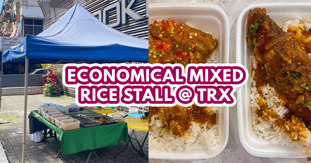 Mixed Rice Stall @TRX: Cheap Malay mixed rice from RM4 draws long ...