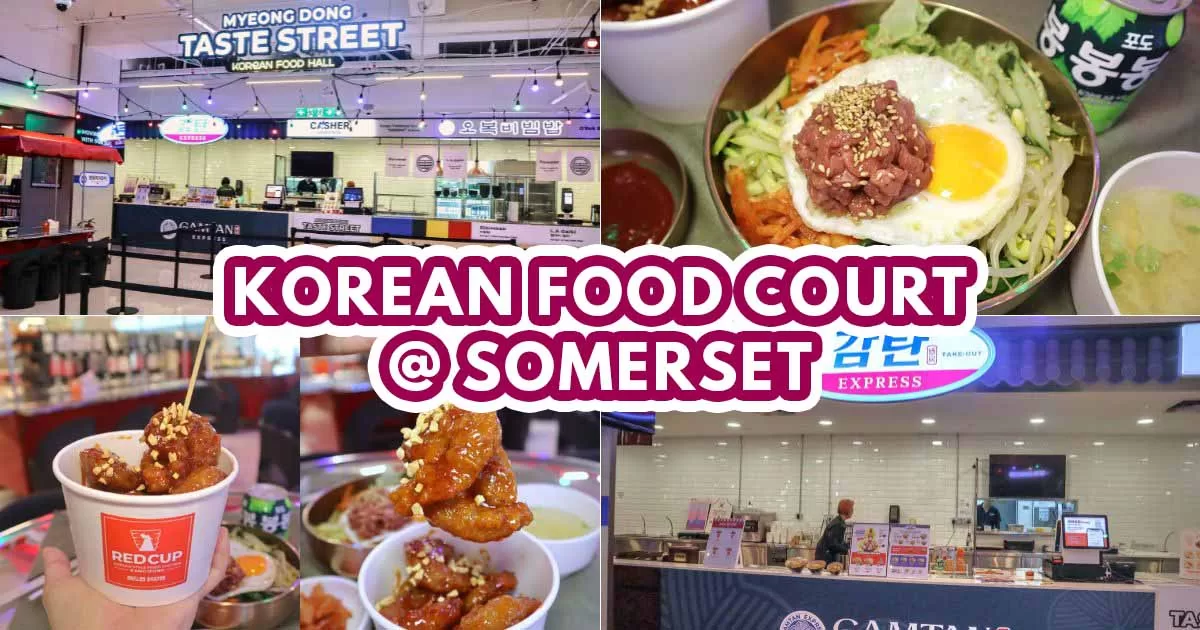 This new 7-stall Korean food court in town has raw beef bibimbap & kalguksu