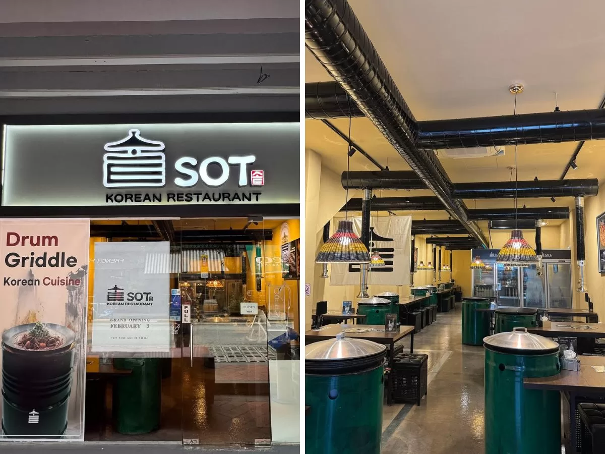 New Korean spot serves BBQ platters grilled tableside in giant cauldron ...