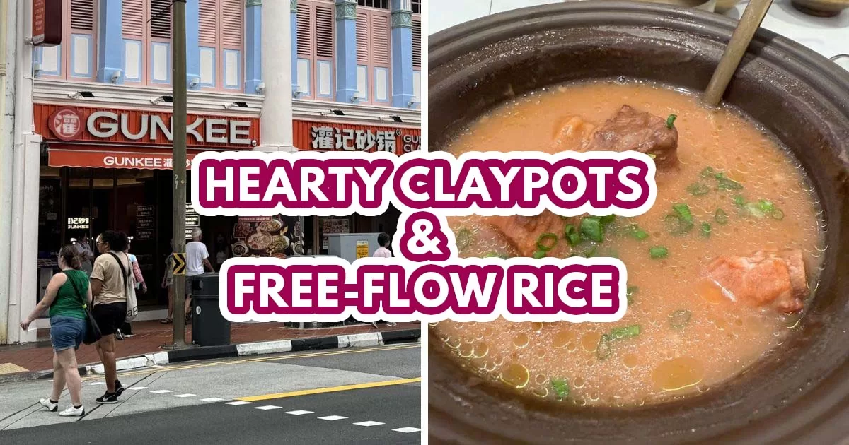 New claypot place with 3-hour superior pork broth, free-flow rice ...