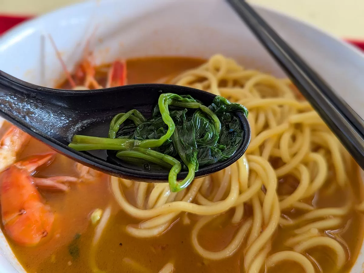 One.85 Big Prawn Mee: Worth the wait? This hyped-up prawn noodle better ...