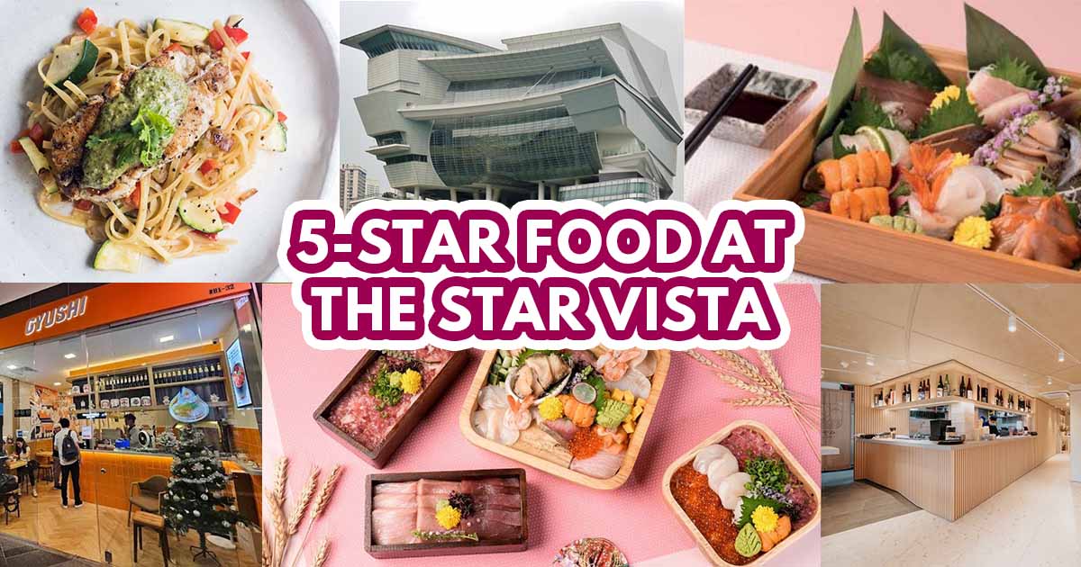 Best food at The Star Vista, whether you're attending a concert or not ...