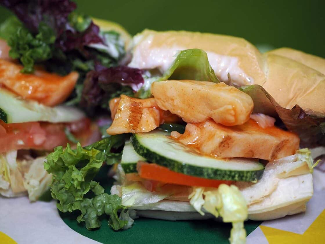 Subway: Can you take the heat? The Spicy Buffalo Chicken Ranch sub ...