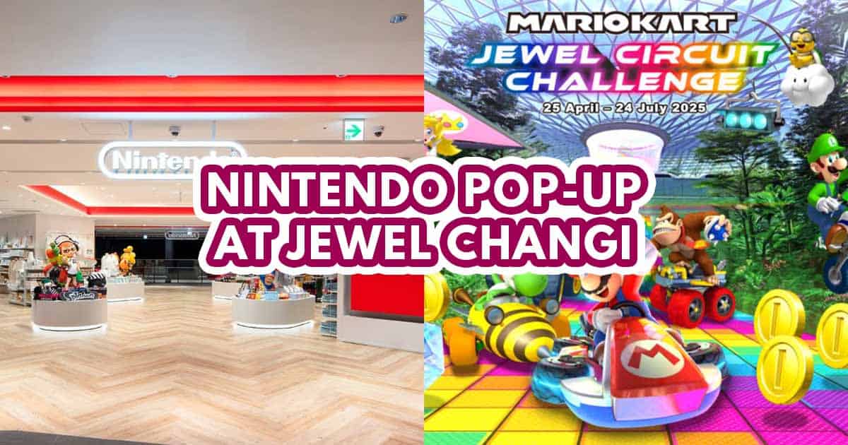 Nintendo pop-up at Jewel from 25 Apr