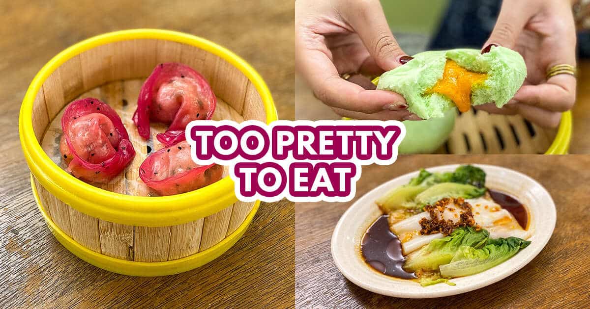 Din Sun Kopitiam: Must-try affordable dragon fruit dim sum, salted egg ...