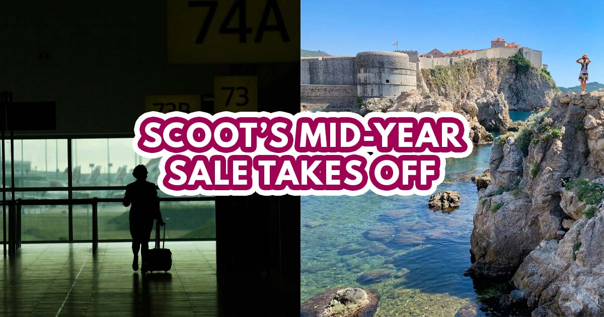 Scoot's mid-year sale till 14 Jul has fares from $69 to over 60 cities