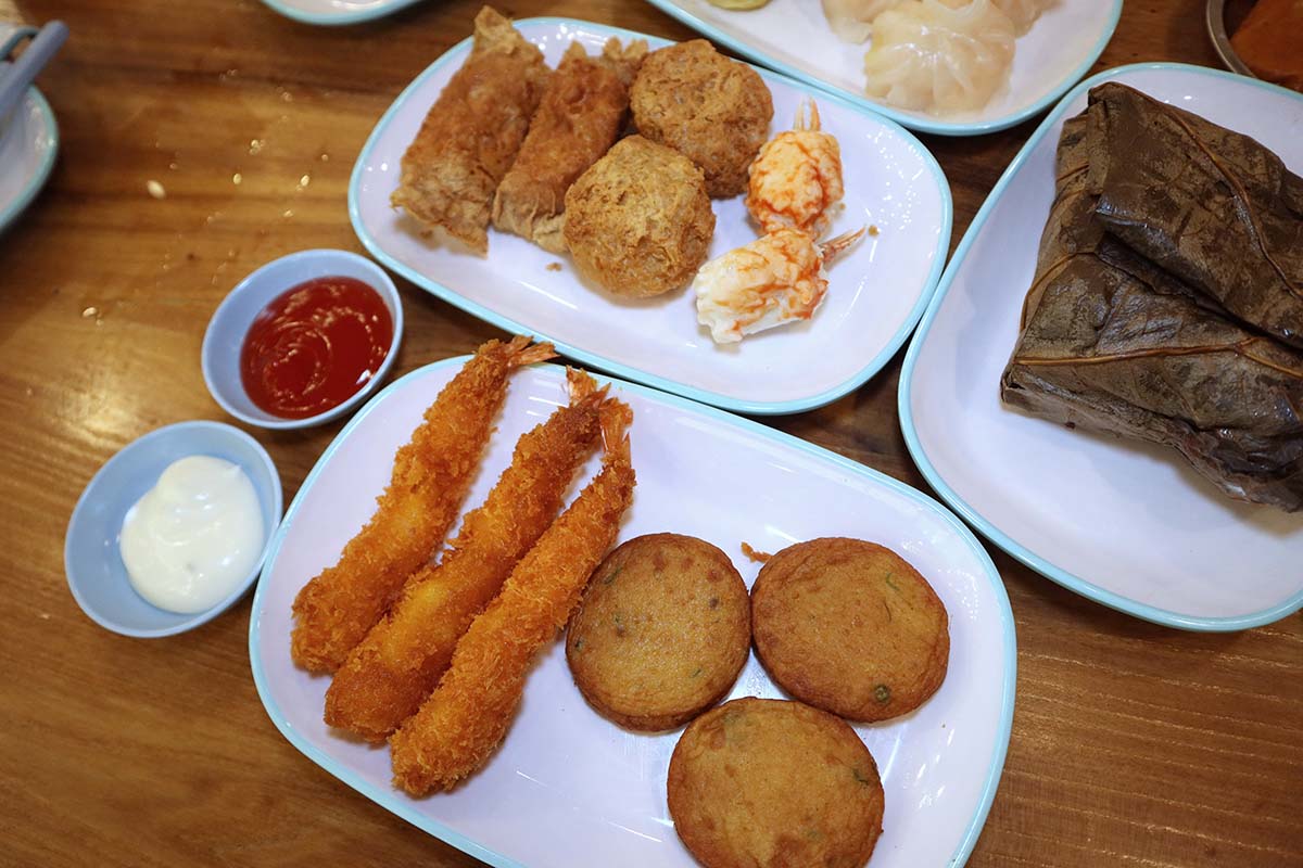 $3 dim sum, handmade coriander chicken pau & Muar otah at Yishun food ...