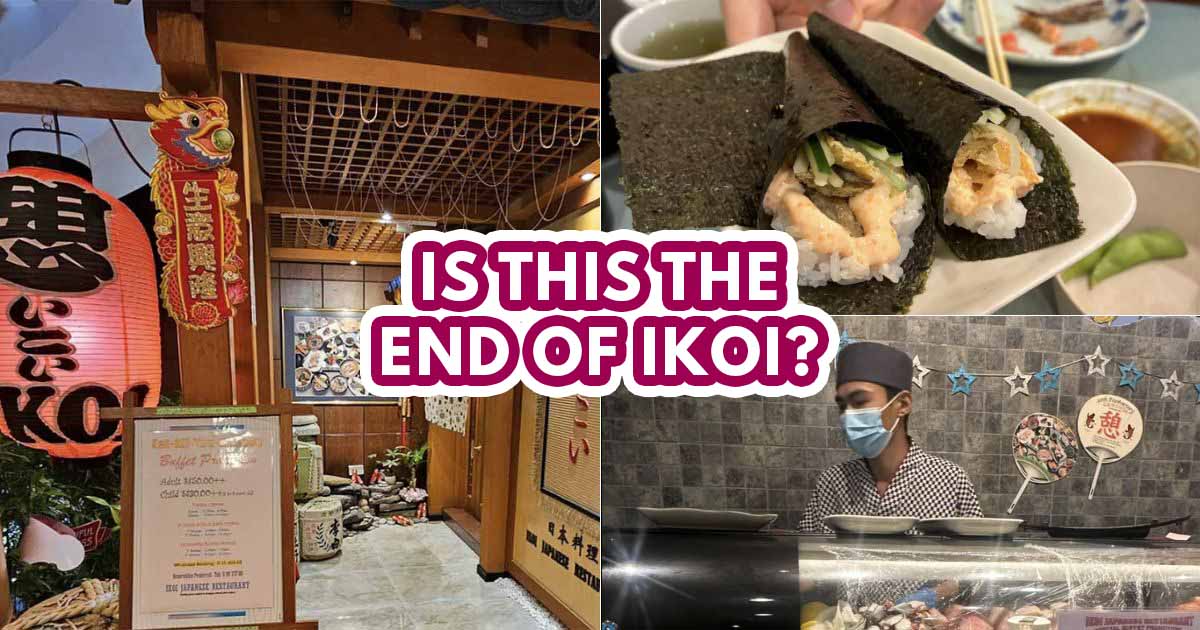 Is 24-year-old Ikoi Japanese Restaurant at Hotel Miramar closing as ...
