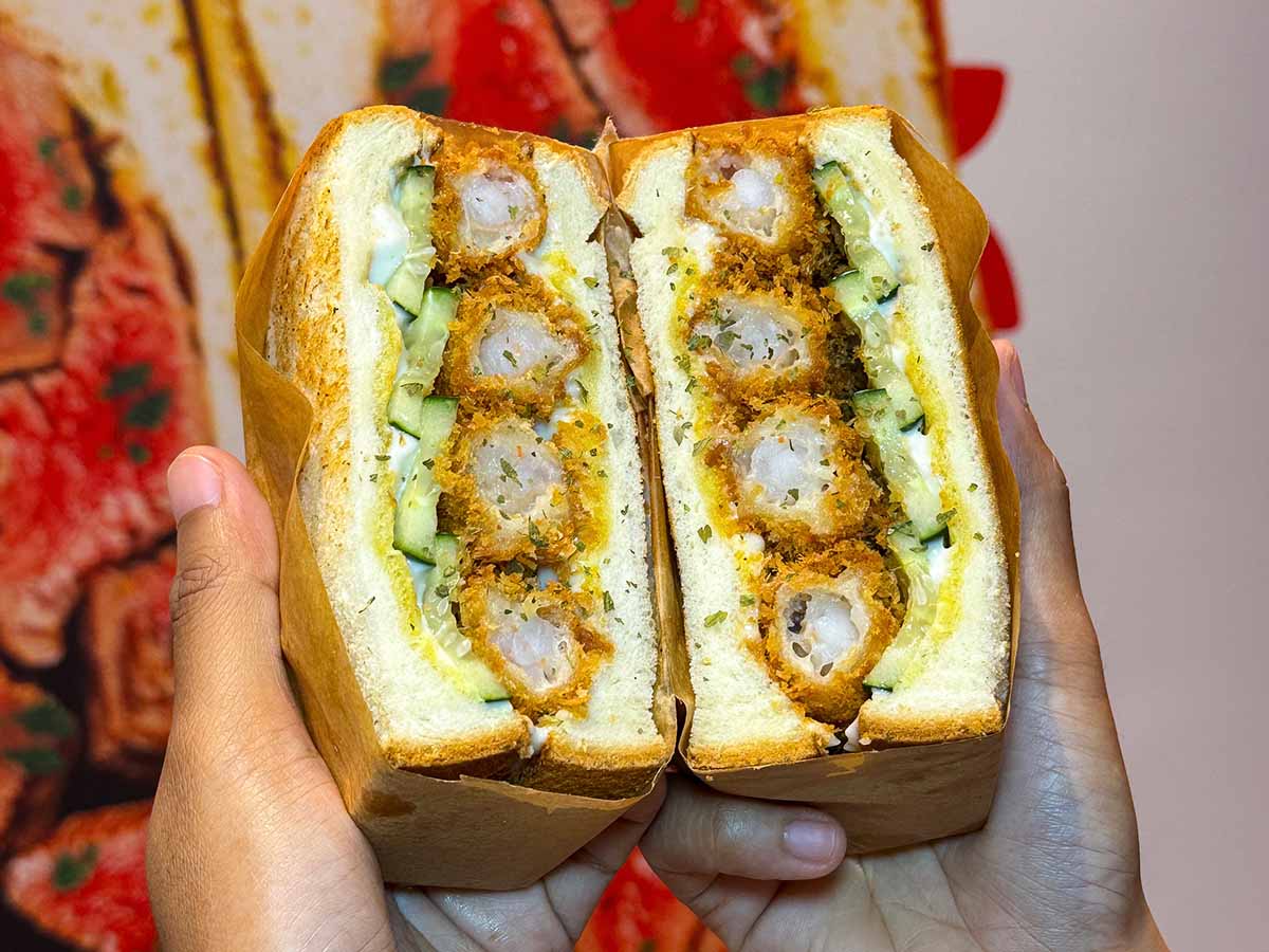 Sando-Icchi: XL beef steak & shrimp tempura sandos making waves at ...