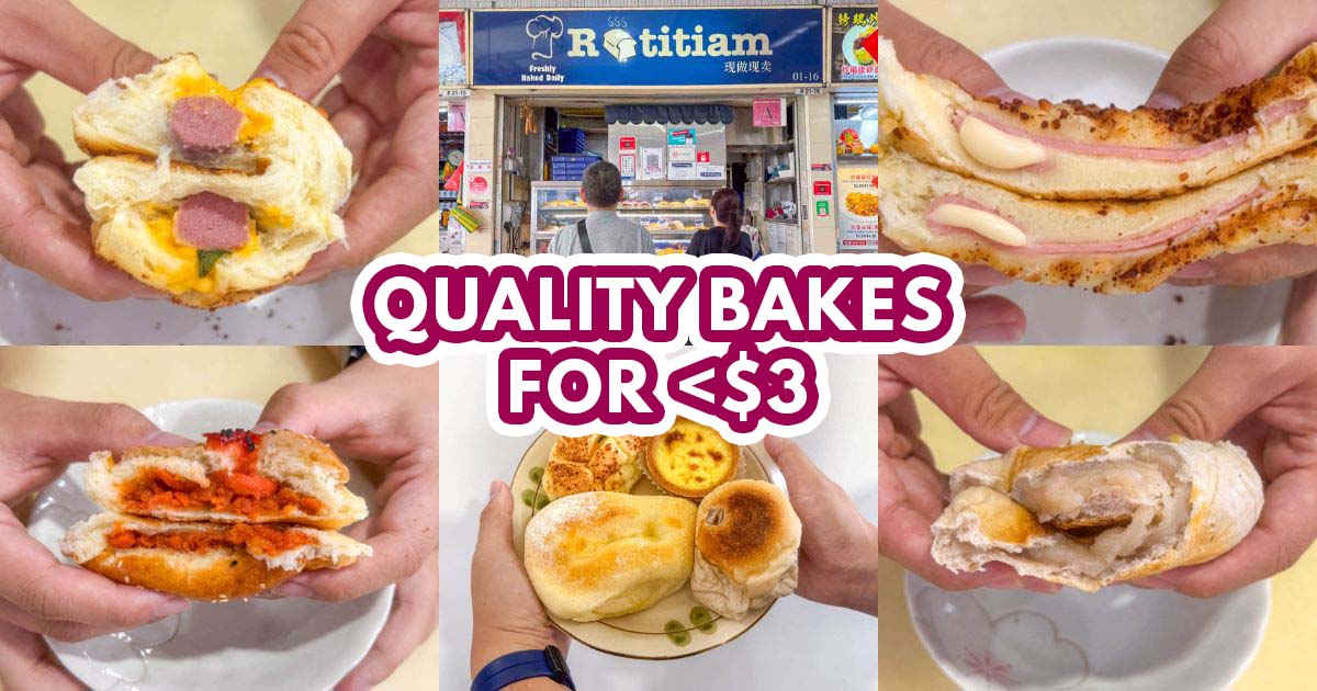Rotitiam: Queue-worthy hawker bakery with affordable buns baked fresh ...