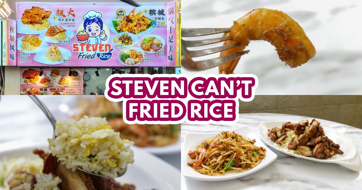 Uncle Steven Fried Rice: New coffee shop stall already receiving ...