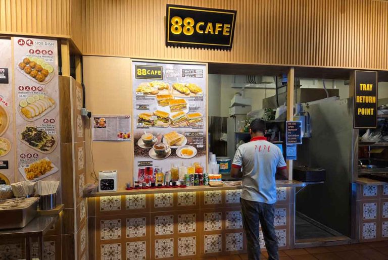 88 HK Roast Meat Specialist's 170-seater food court with 4 stalls ...