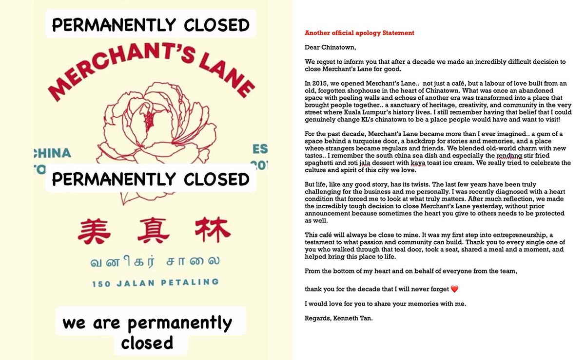Petaling Street local favourite Merchant’s Lane closes after 10 years ...