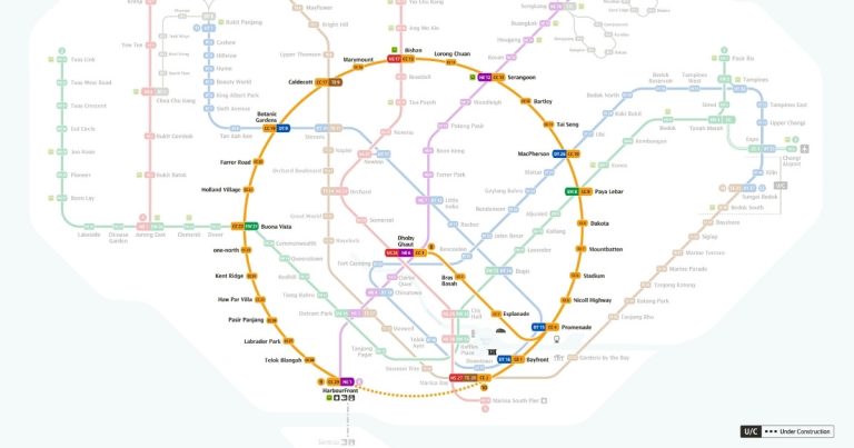 3 new Circle Line stations opening this July - SETHLUI.com